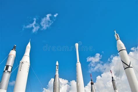 Rockets At NASA Kennedy Space Center Editorial Image Image Of