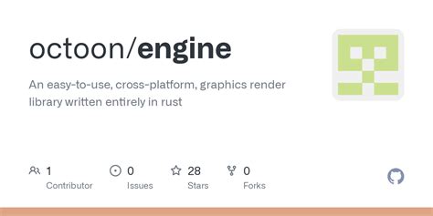 GitHub Octoon Engine An Easy To Use Cross Platform Graphics Render Library Written Entirely