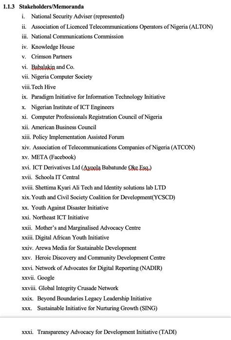 Senate Committee On Ict Manipulated Nitda Bill Report Dubiously Trying
