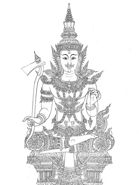 พระวิษณุกรรม ศิลปะโบราณ บรรพศิลป์ ภาพวาด
