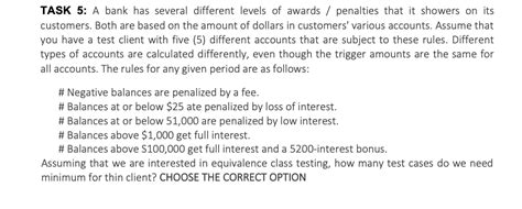 Task 1 Equivalence Partitioning Boundary Value