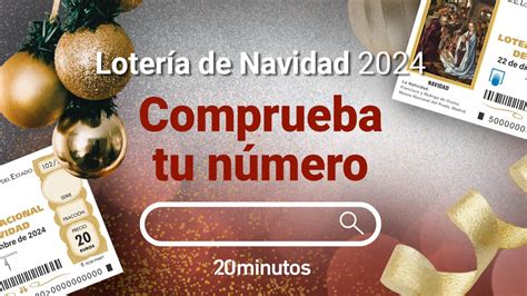 Comprobador de números premiados de Lotería de Navidad 2024 consulta