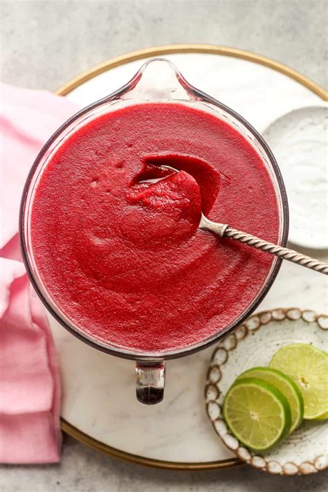 Delicious Frozen Cherry Margaritas Suebee Homemaker