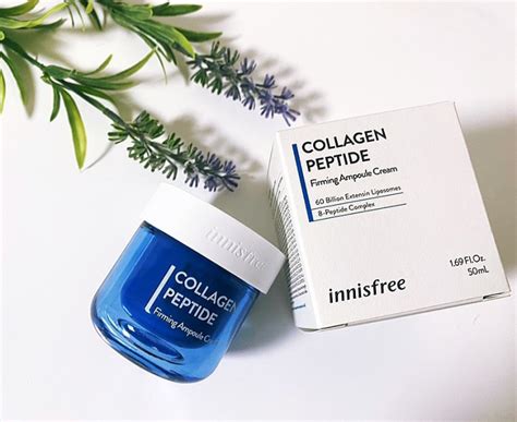 탄력크림 추천 이니스프리 콜라겐 펩타이드 앰플 크림 후기 네이버 블로그