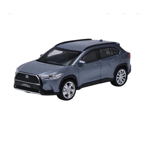 灰現貨 Toyota Corolla Cross 迴力車 藍耀灰 雪貂白 Cc 模型車 蝦皮購物