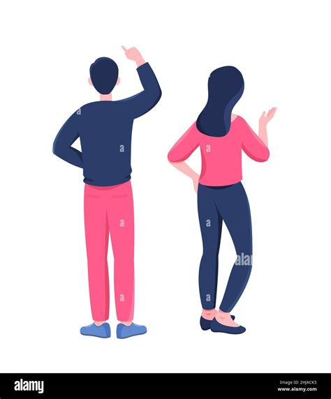 Set Of Character Positions Stock Vector Image And Art Alamy