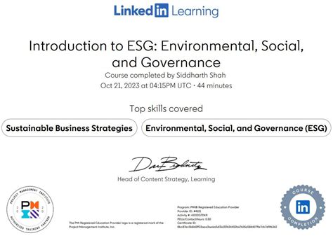 Siddharth Shah On Linkedin Continuouslearning Esgbasics Esgreporting