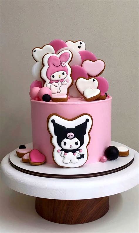 ایده‌ های جذاب کیک تولد کرومی و ملودی با تم دخترانه و پسرانه 2025