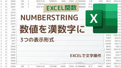数字を漢数字に変換するにはどうすればよいか？ Excelトピックス
