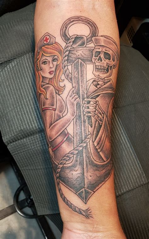 Illustrative Tattoo By Lacey McClellan