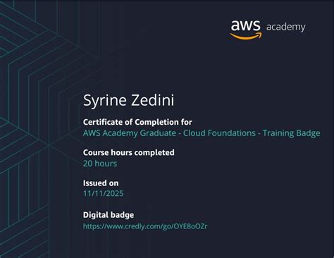 Aws Cloudcomputing Awsacademy Certification Cloudfoundations
