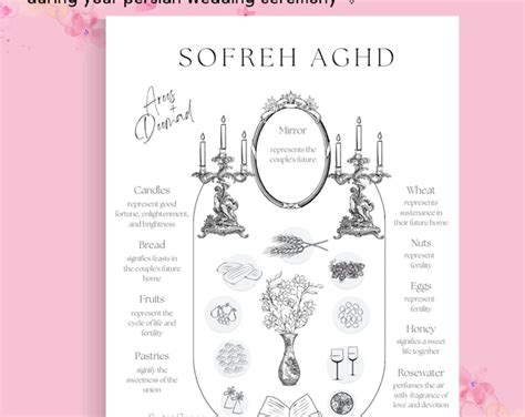 Sofreh Aghd Silver Mirror With Stand Etsy