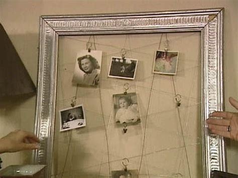 Frame W Wire Frame Old Picture Frames Trash To Treasure