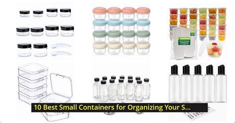 10 Best Small Containers For Organizing Your Space 2025
