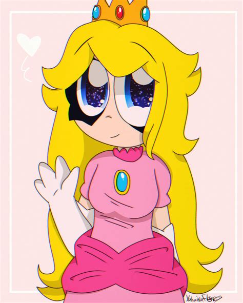 Princess Peach Super Mario By Emo Metalhead Punki On Deviantart