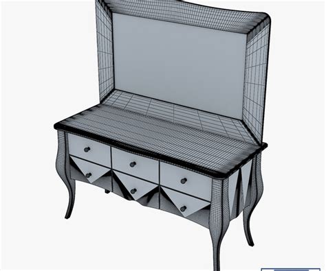 Artstation Arron Cosmetic Dressing Table Resources