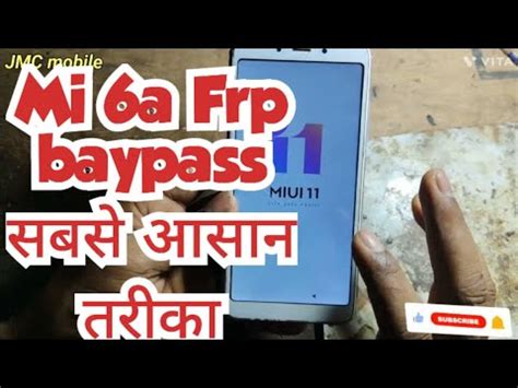 Redme 6a FRP BYPASS AND GOOGLE ACCOUNT REMOVE WITHOUT PC YouTube