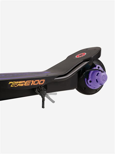 ЭлектроСамокат Razor Power Core E100 Фиолетовый Черный цвет — купить