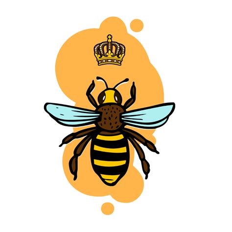 Free Queen Bee Clipart Template To Edit Online