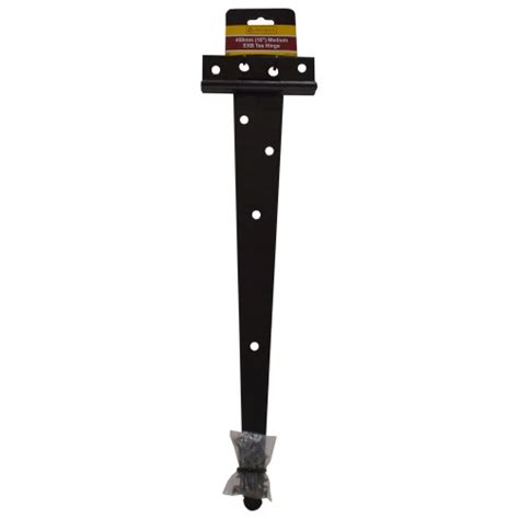 Centurion Medium Tee Hinges Epoxy Black 450mm