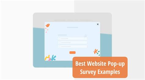 5 Best Popup Survey Examples For Your Website Expert Tips