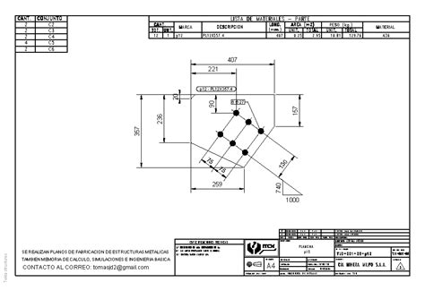 Planos De Fabricación Estructura Metalica Página 2