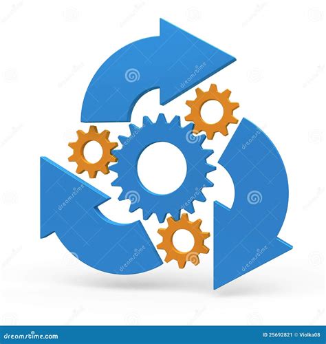 Diagramme De Processus Daffaires Illustration Stock Illustration Du