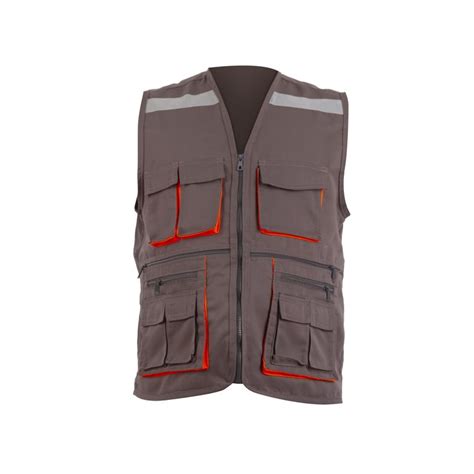 Chaleco Panop Taladro Tecn C Cint Refl M Sodimac Falabella