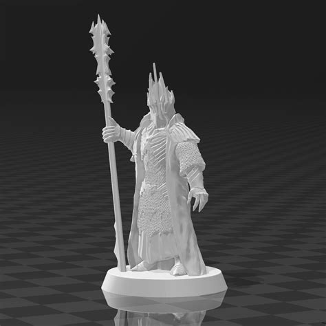 🎲 Ringwraiths 28mm Tabletop Minis・ Stl File For 3d Printing・cults