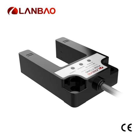 Lanbao Pu30 30mm Through Beam 10 30vdc Ip60 Npn Pnp No Nc Aluminum Aloy Photoelectric Fork