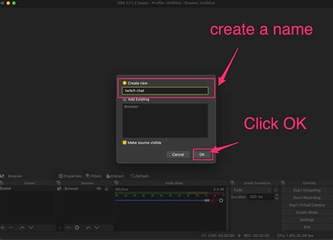 How To Add Embed Stream Chat To OBS Studio Jan 2023