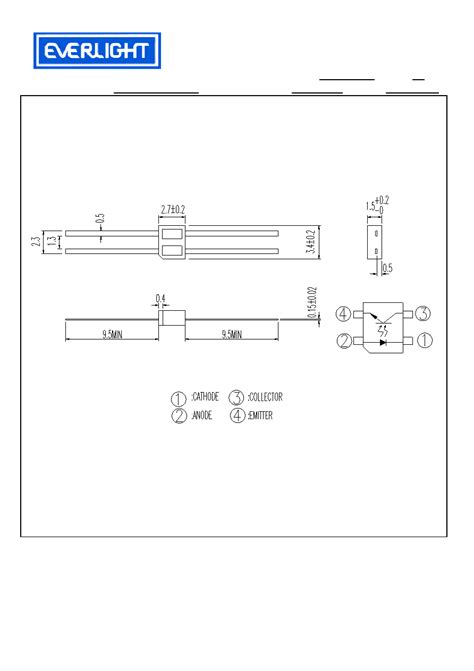 Itr8307 Datasheet19 Pages Everlight Light Reflection Switch