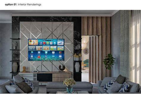 Interior Feature Wall Design For A Lounge With Hidden Door Freelancer