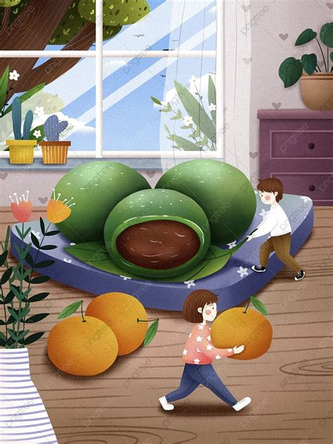 Ilustração Manual Em Termos Solares Solares Festival De Qingming Png O Festival Termos