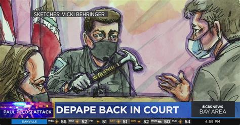 David Depape Ordered To Stand Trial In Violent Assault Of Paul Pelosi