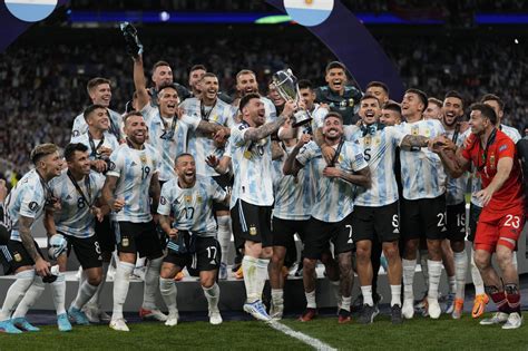 Argentina Beats Italy 3 0 In Finalissima As Messi Shines Daily Sabah