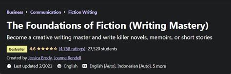 10 Fantastic Fiction Writing Courses And Classes Take This Course
