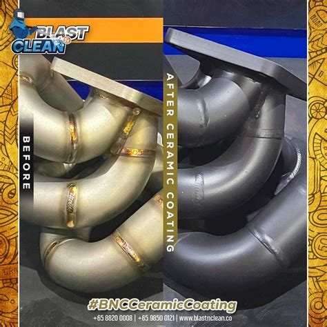 Cerakote Ceramic Coating On Mitsubishi Evo X 3 Header Exhaust Header