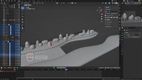 Blender 场景建模 骑行小女孩动画图文教程 虎课网