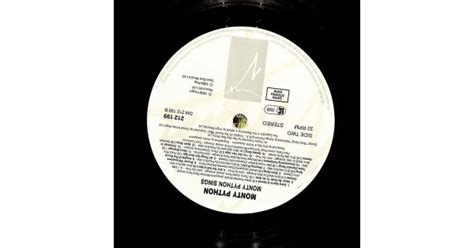 Monty Python Monty Python Sings 1989 Грамофонна плоча Vinyl Lp