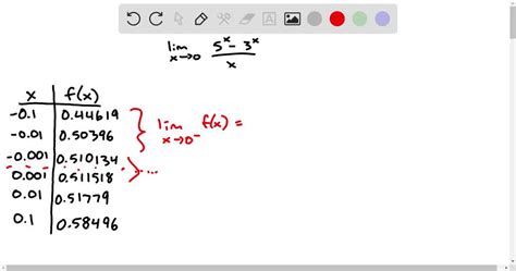 Use A Table Of Values To Estimate The Value Of The Limit Then Use A