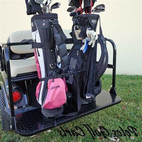 Golf Cart Golf Bag Holder Universal Attachment For