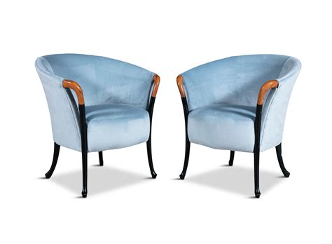Bid Now Giorgetti A Pair Of Armchairs By Giorgetti Italy C 1950 74