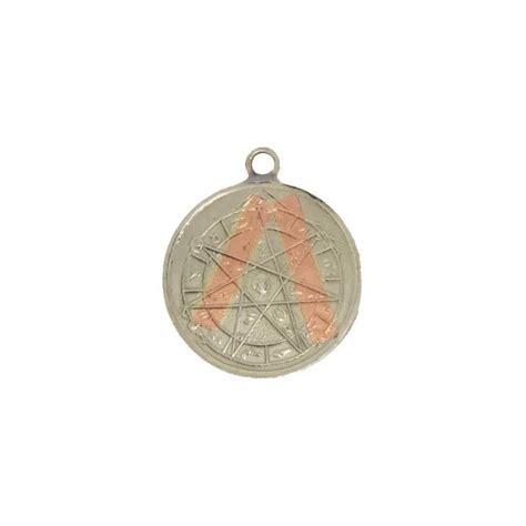 Amuleto Estrella De 7 Puntas Alquimia Con Tetragramaton 2 5 Cm Tienda