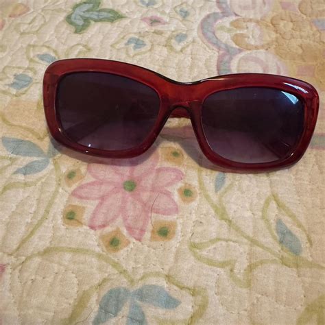 Cute Red Sun Glasses Depop