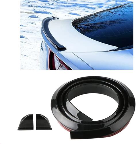 Alerón de maletero de coche kit de labio de techo 3D de poliuretano para maletero trasero o