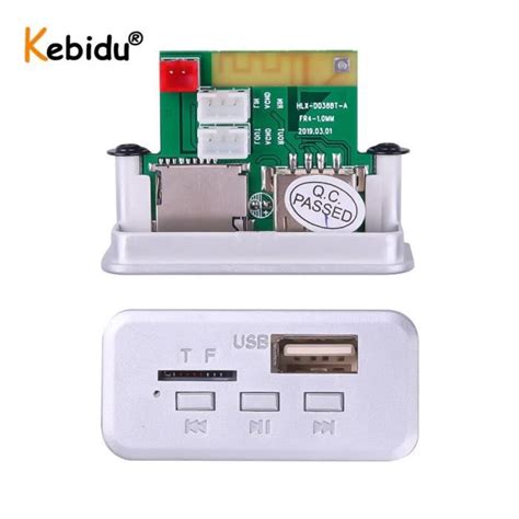 Mini carte décodeur sans fil Bluetooth Module Audio lecteur de musique MP WMA WAV USB FM