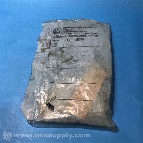 IFM Efector IGT203 IGB3008BBPKG Inductive Sensor IMS Supply