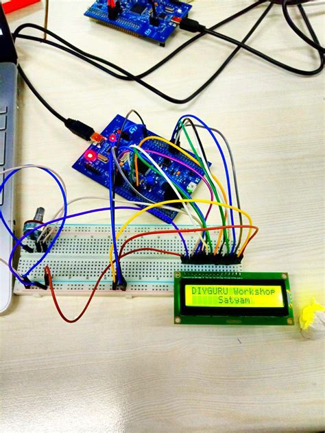 Embeddedsystems Stm32 Diyguru Microcontrollers Lcdinterfacing Satyam Shrivastawa