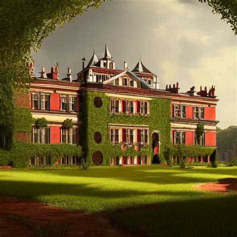 Krea Matte Painting Of A Countryside Landscape Of A Nobleman Large